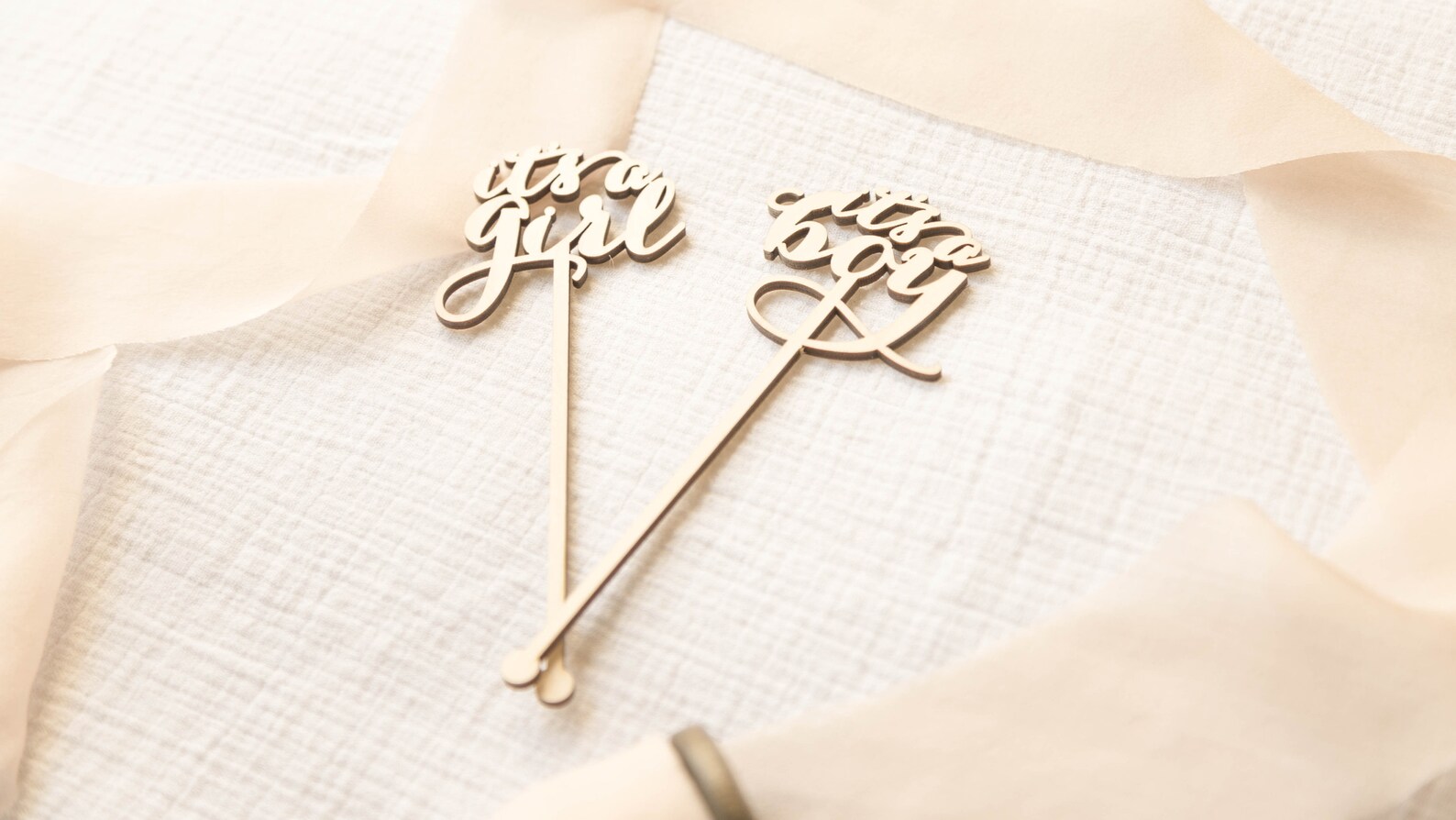 It's a Girl/boy Stir Sticks - Swizzle Sticks - for Baby Shower and ...