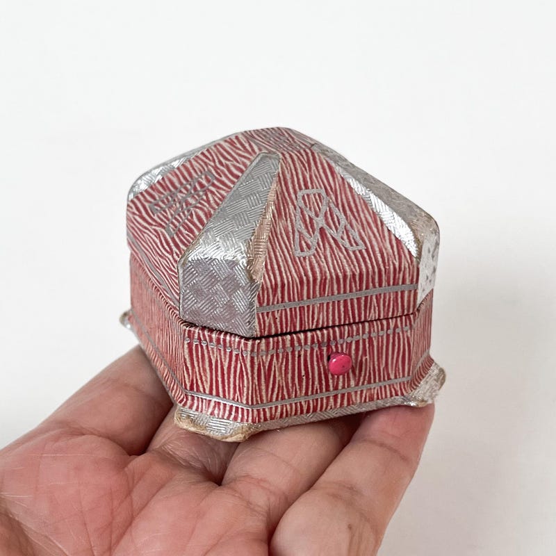 Antique Button Box - Etsy