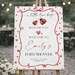 Welcome Sign Template: Love Bug Baby Shower, Red Ladybug Theme ...