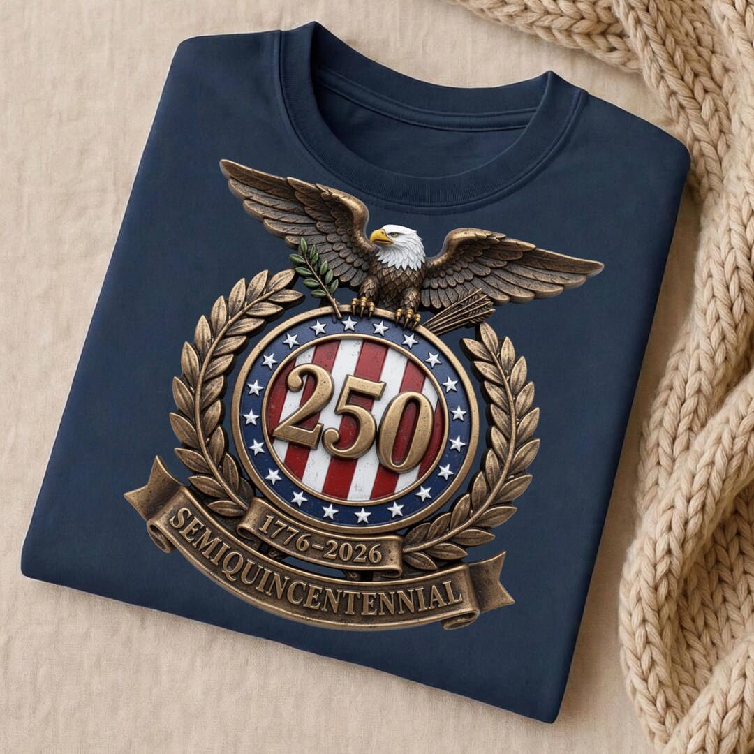 USA 250th Anniversary PNG 1776-2026, America 250 Emblem Sublimation ...
