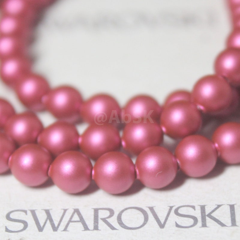 Mulberry Crystal Pearls - Etsy