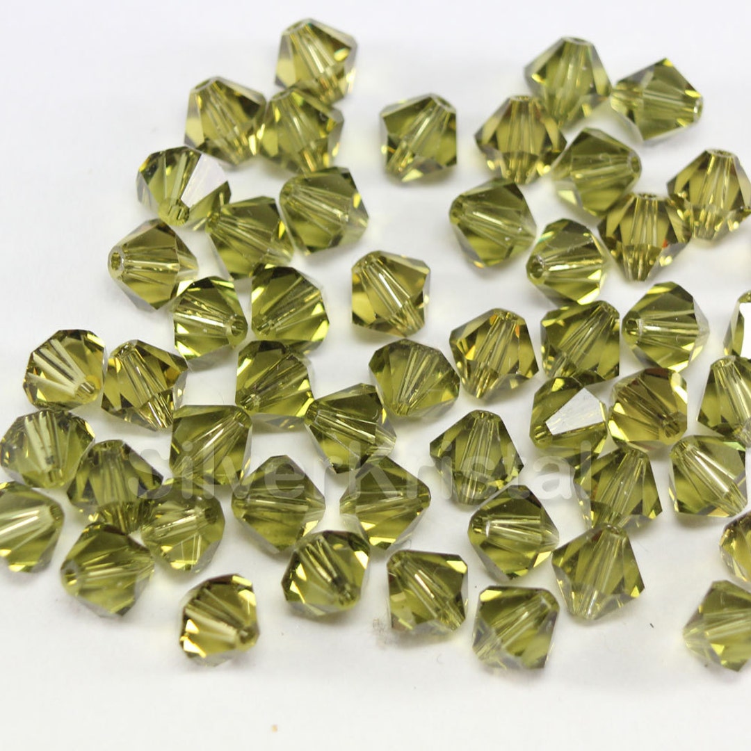 Swarovski Crystal Bicone Beads 5328 5301 KHAKI - Available in 3mm, 4mm ...