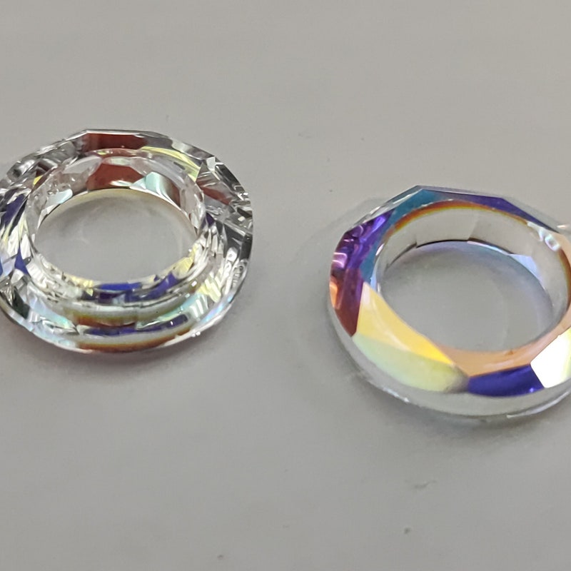 Swarovski Donut Pendant - Etsy UK