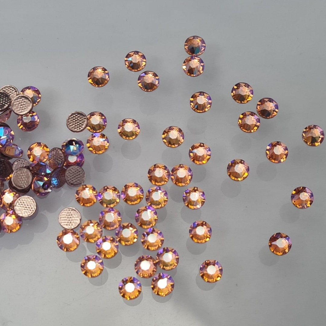 Swarovski Crystal 2078, Light Rose Shimmer ( New Effects ) Rhinestone Flatbacks - Select ...