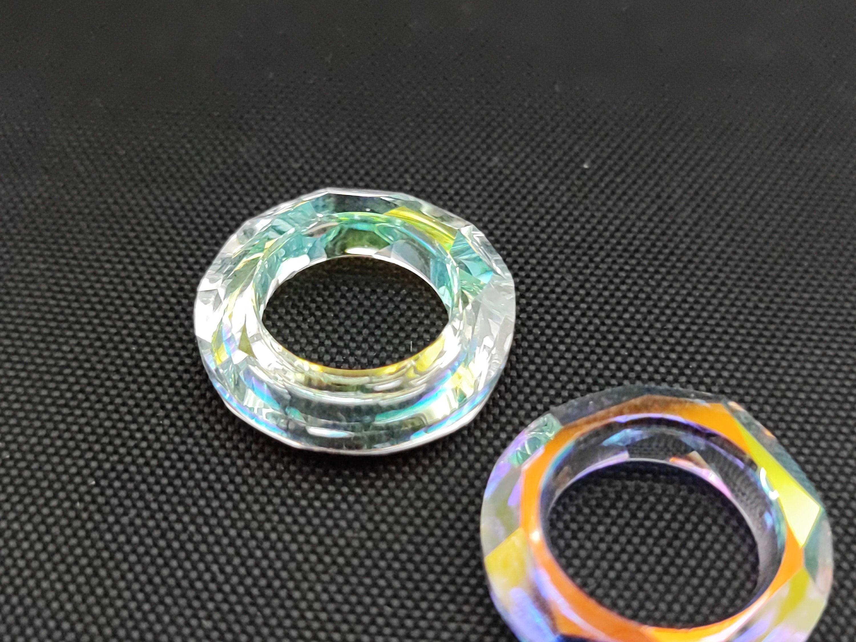 Swarovski Crystal 4139 Round Donut Cosmic Ring 14mm, 20mm and 30mm ...
