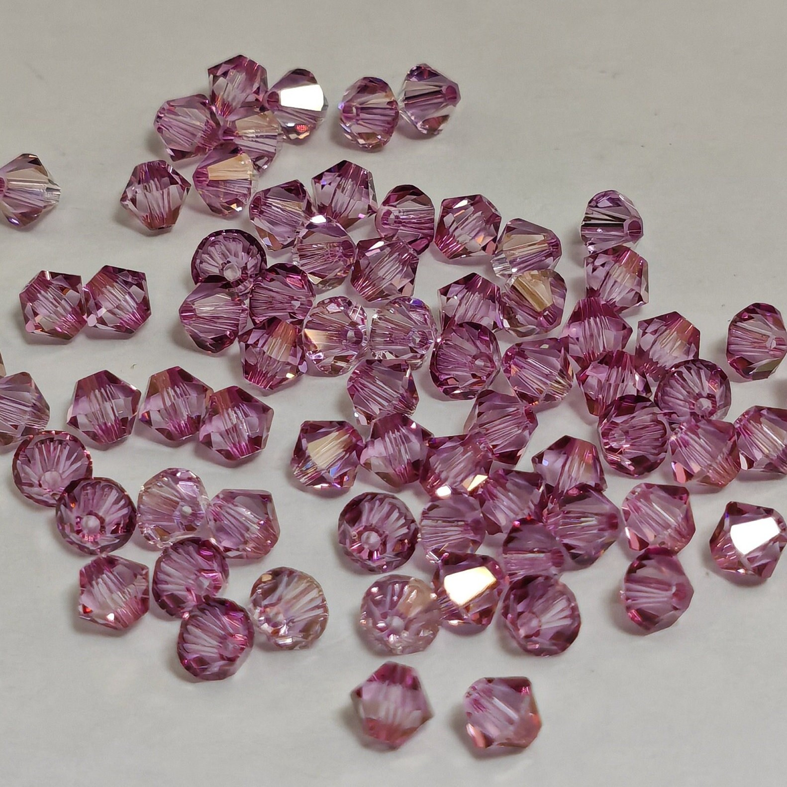 New Color Swarovski Crystal Bicone Beads 5328 5301 Xillion Color: DARK ...