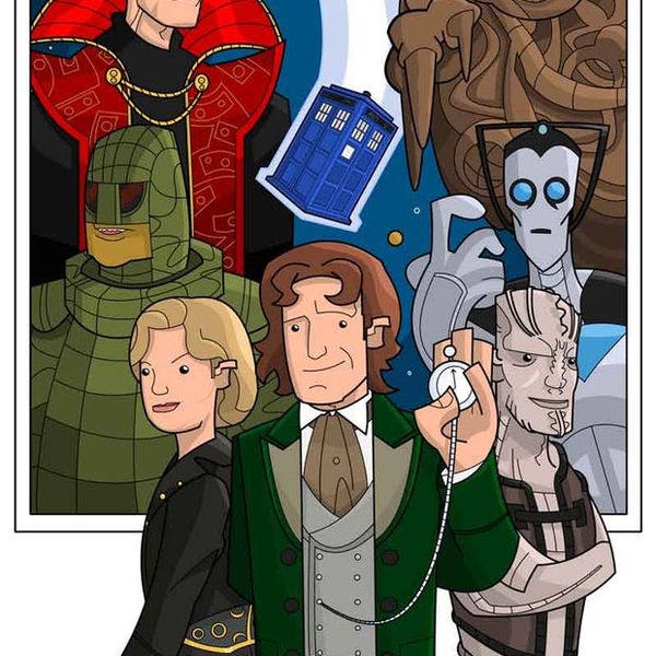 8th Doctor - Etsy UK