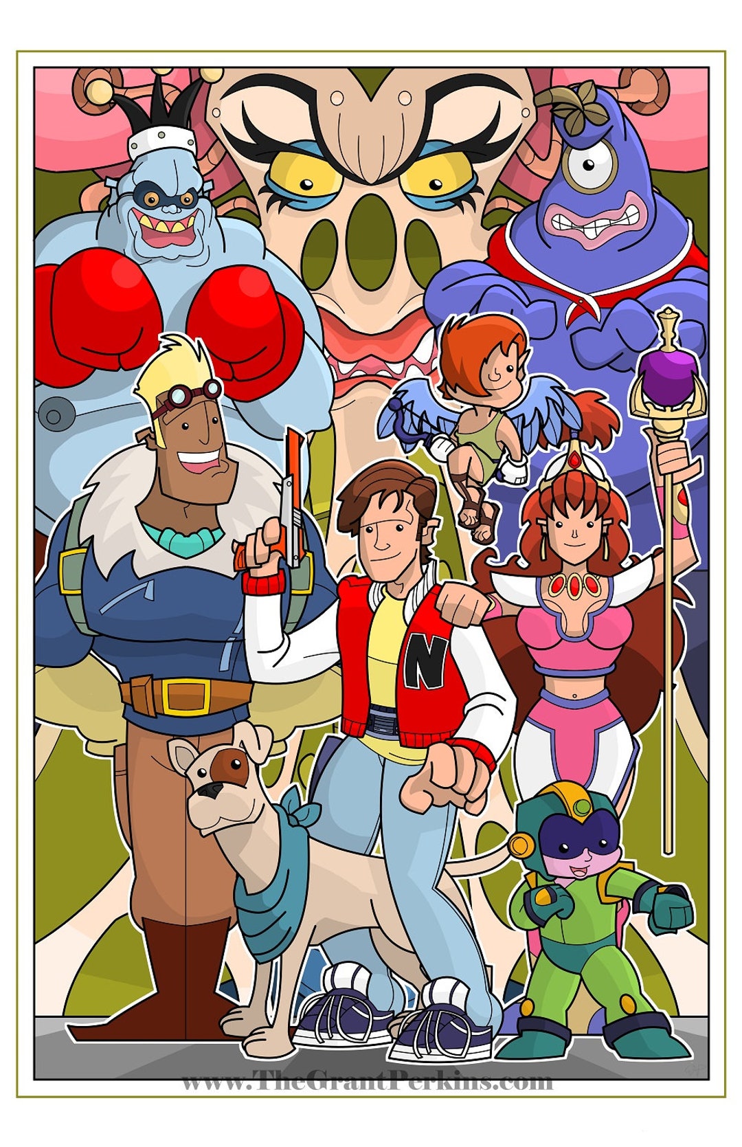 Captain N: the Game Master. - Etsy