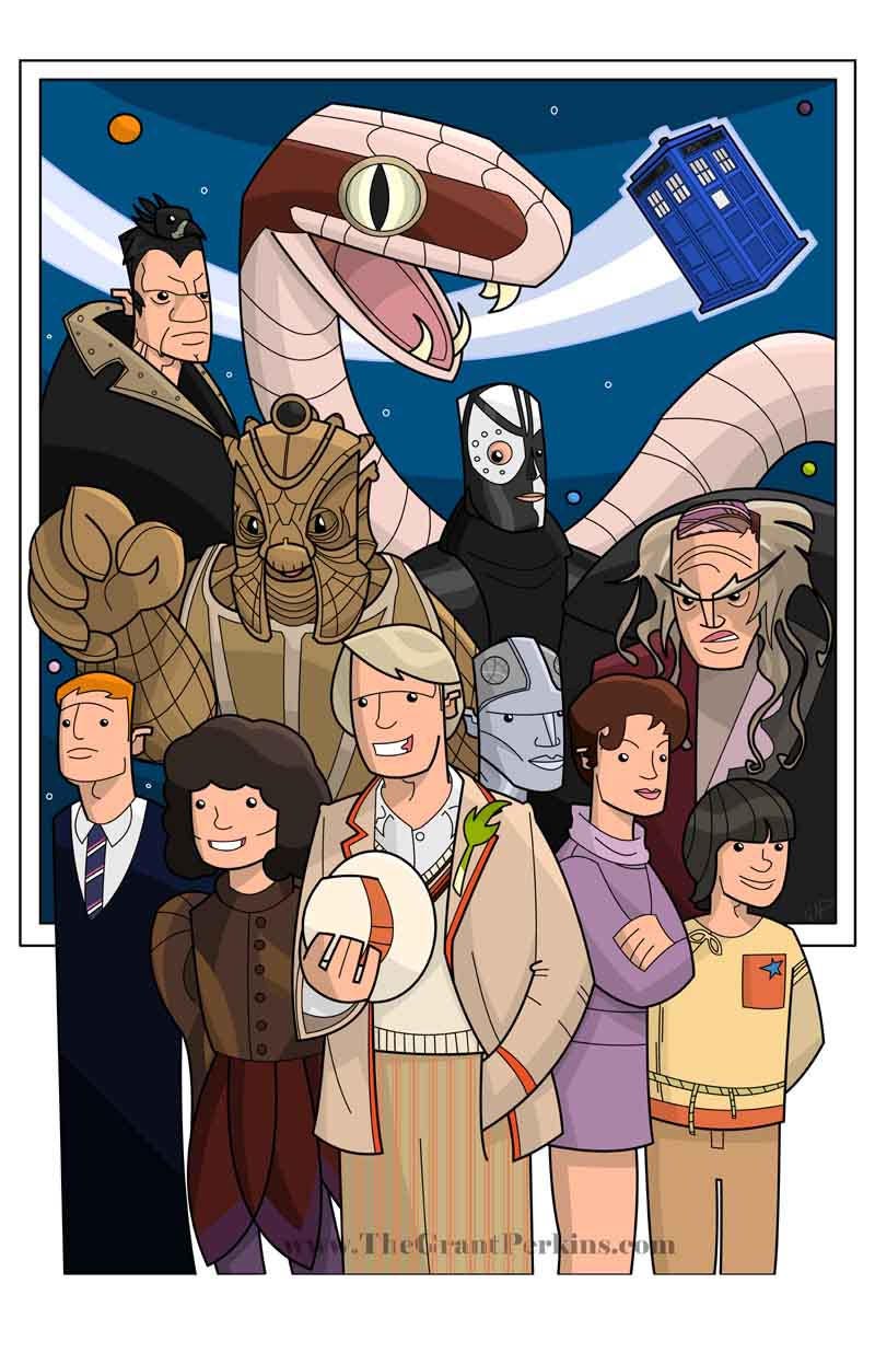 The 5th Doctor. - Etsy