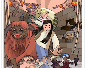 Hoggle Labyrinth Limited Print - Etsy UK