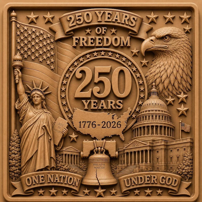 Usa 250 Years Stl - Etsy