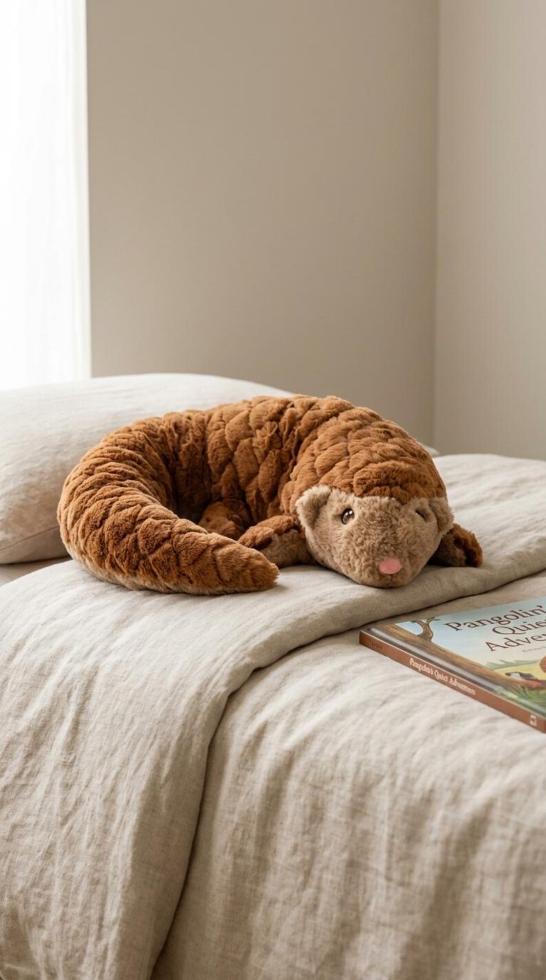 Pangolin Plush Toy 4lbs Perfect for Valentine's Day - Etsy