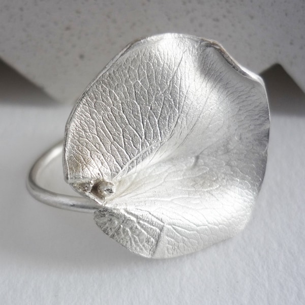 Artistic Silver Ring - Etsy