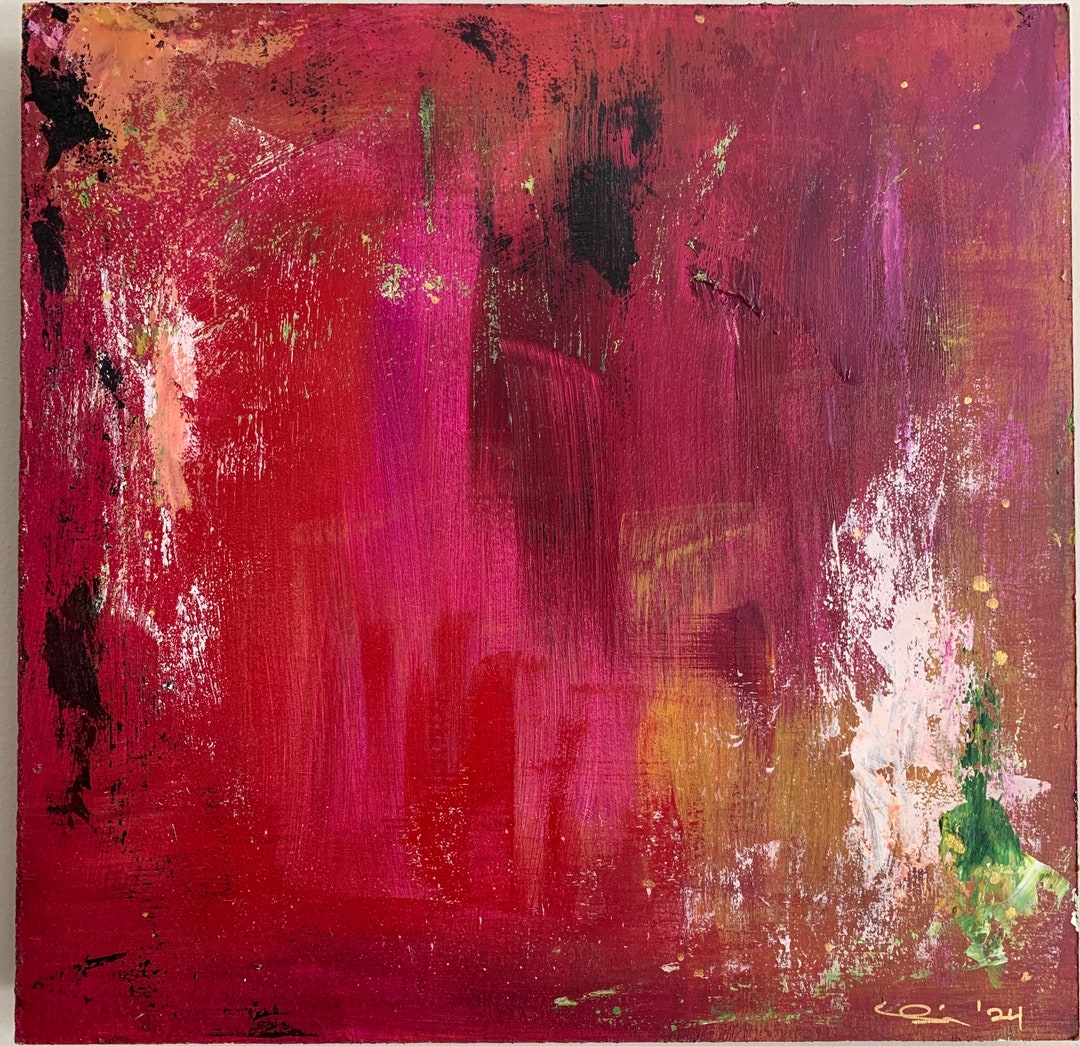 Abstract Painting “growing Season No.2” - Etsy