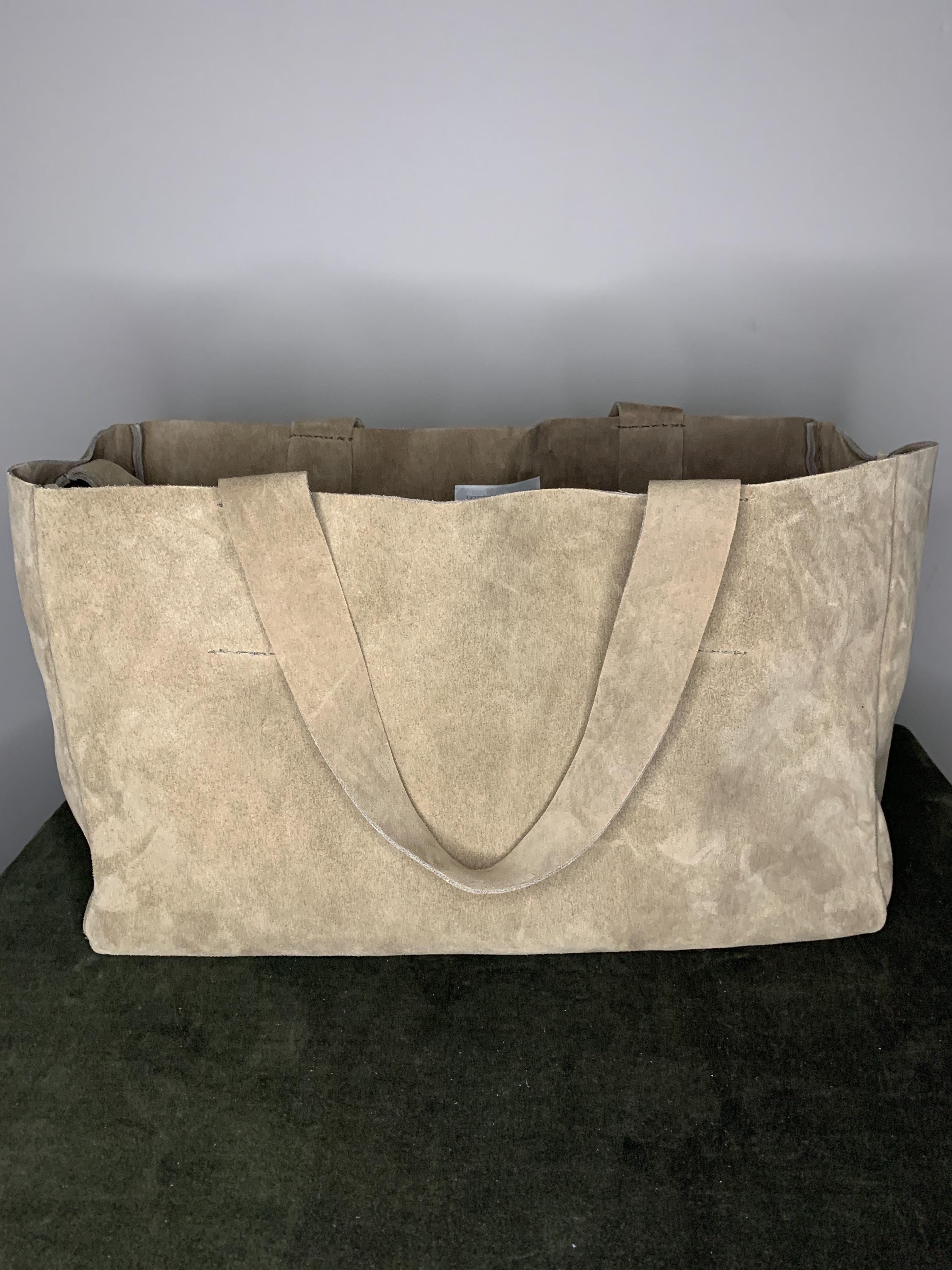 Tan Suede Tallulah Tote - Etsy