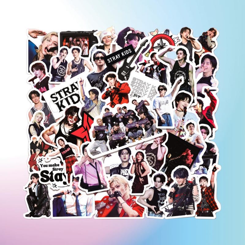 Stray Kids Stickers Set - Etsy UK