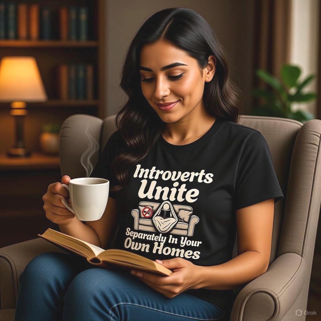 Introverts Unite Separately in Your Own Homes Shirt - Funny Introvert T ...