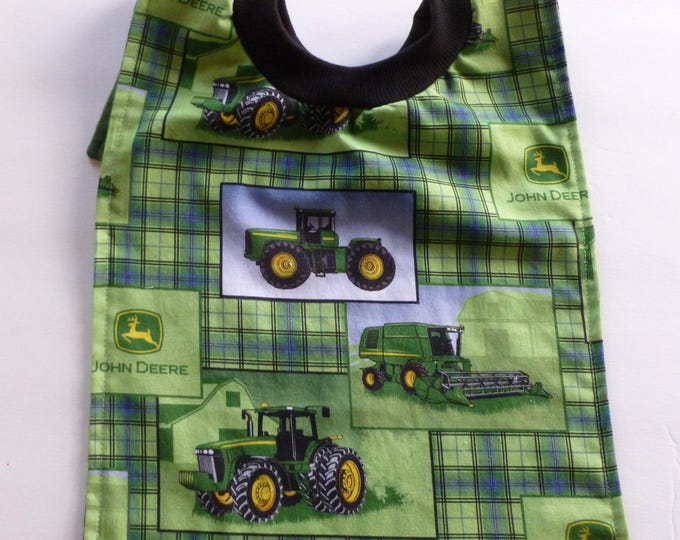 John Deere Tractor Pullover Bib for Babies and Toddlers; Bibs With No ...