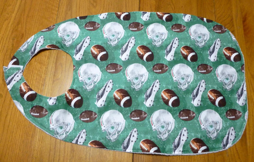 Extra Long Football Bib for Adults, Teens or Those With Special Needs ...