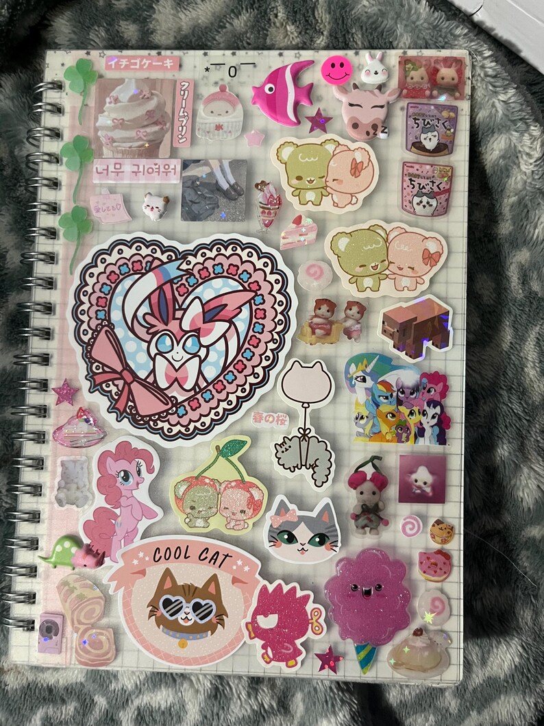 Sylveon Heart Vinyl Sticker - Etsy