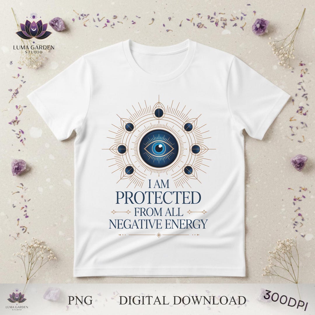 All Seeing Eye Protection Amulet PNG | Sacred Geometry Art (digital ...