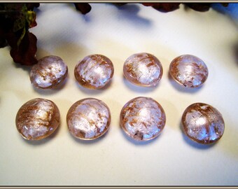 Puffed Coin Beads | Etsy