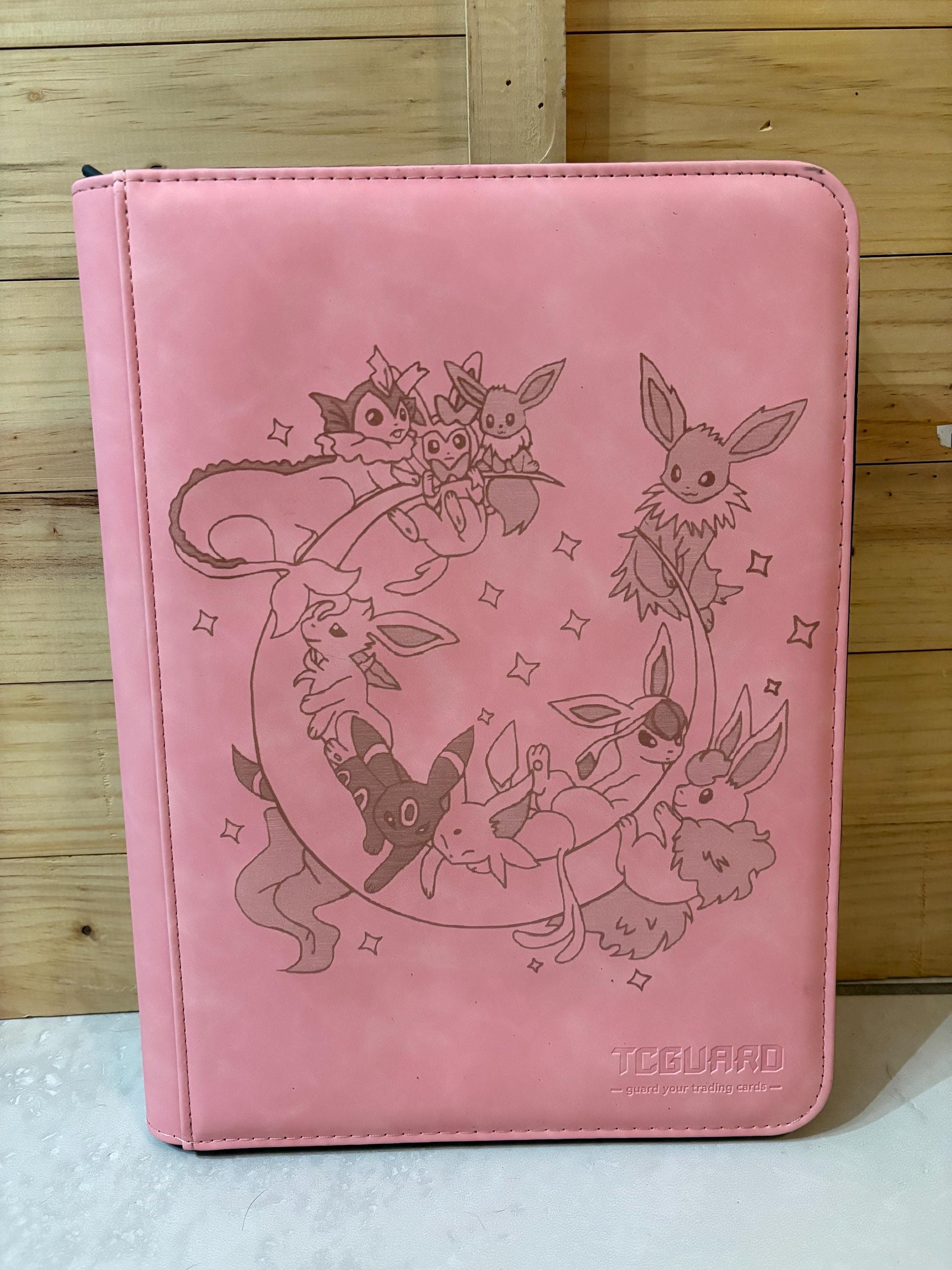 Eeveelution Laser Engraved Pokemon Binder (made to Order) - Etsy
