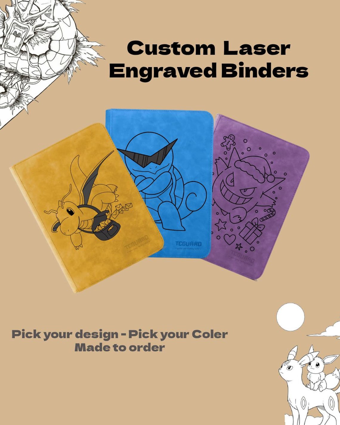 Custom XY Era Laser Engraved Binders (made to Order) - Etsy Canada