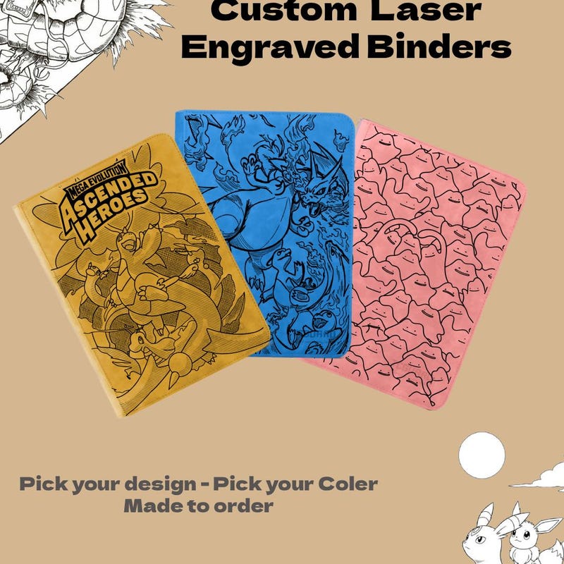 Laser Engraving Binders - Etsy