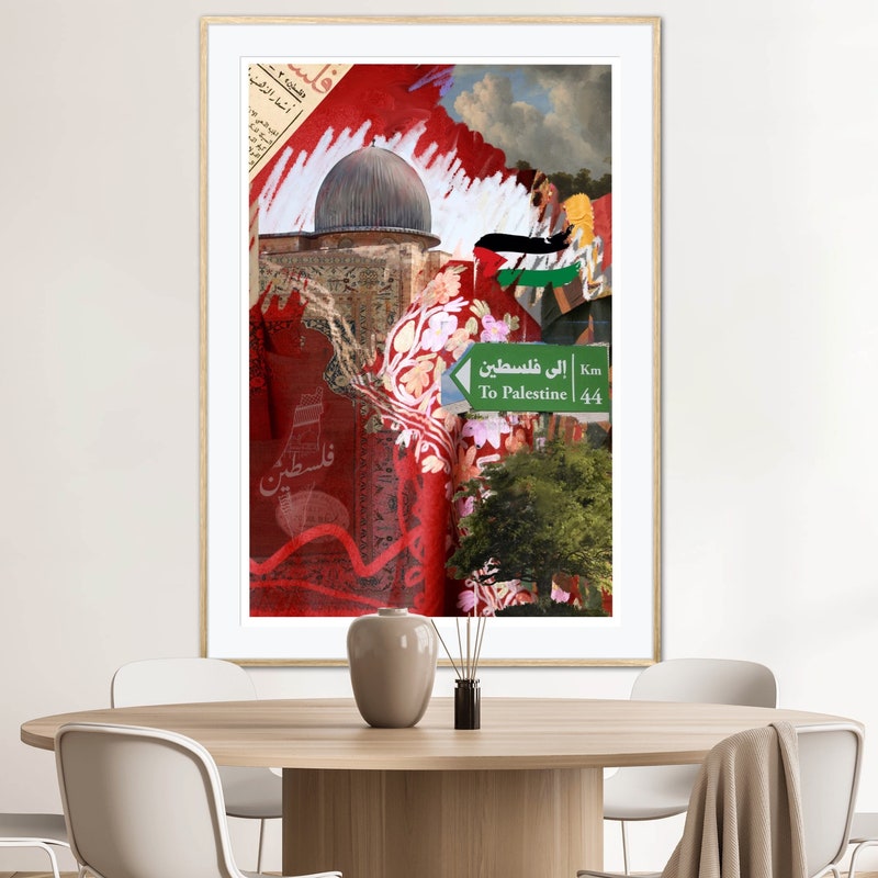 Gaza Art Canvas - Etsy