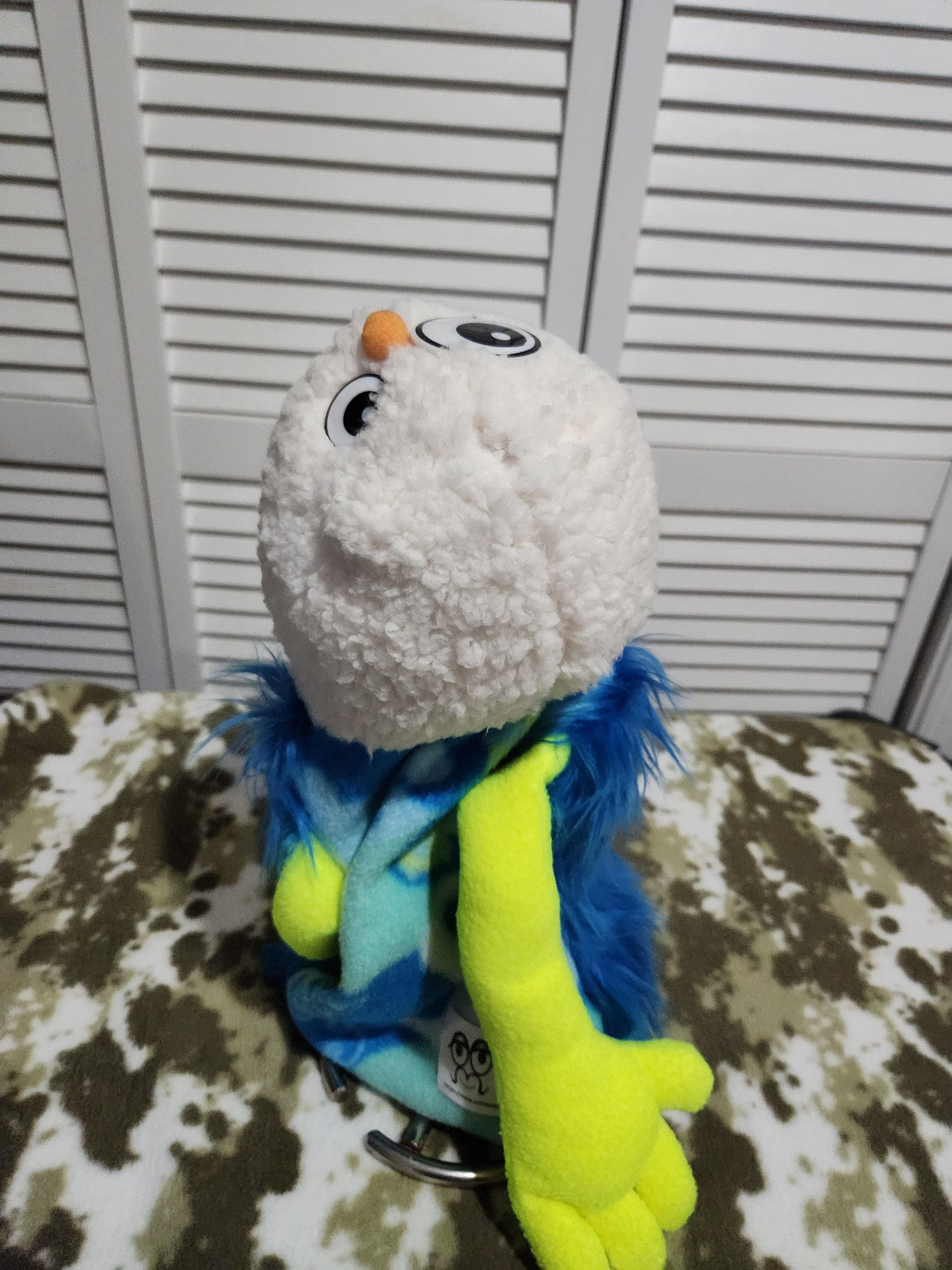 Snowball Hand Puppet - Etsy