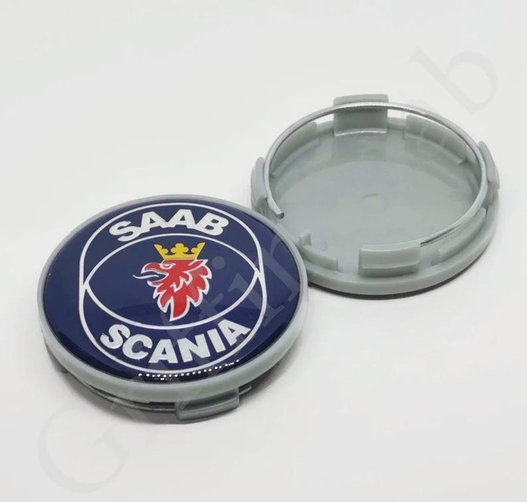 Saab Scania Alloy Wheel Center Caps, Blue, Set of 4 (62mm) - Etsy