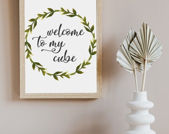 Welcome to My Cube | Etsy