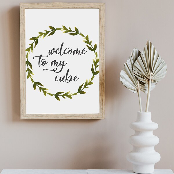 Welcome to My Cube - Etsy