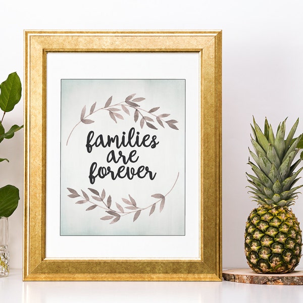 Families Are Forever - Etsy