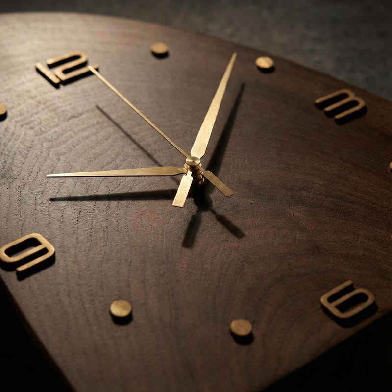 Wall Clock Sculptural - Etsy UK