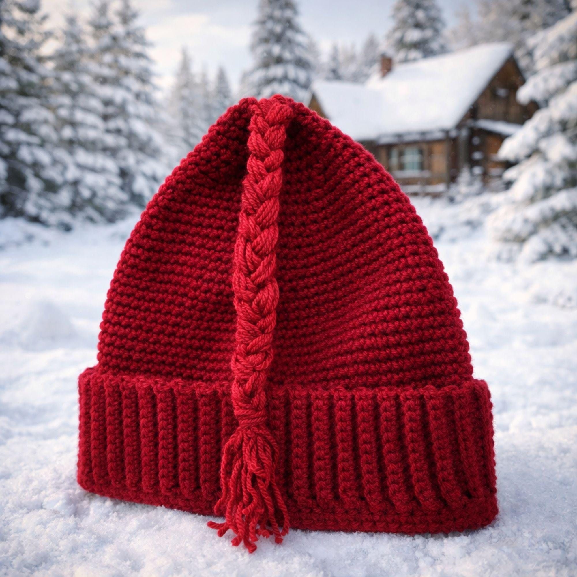 Protest Red Melt Ice Hat Pattern PDF Norwegian Red Cap Resistance ...