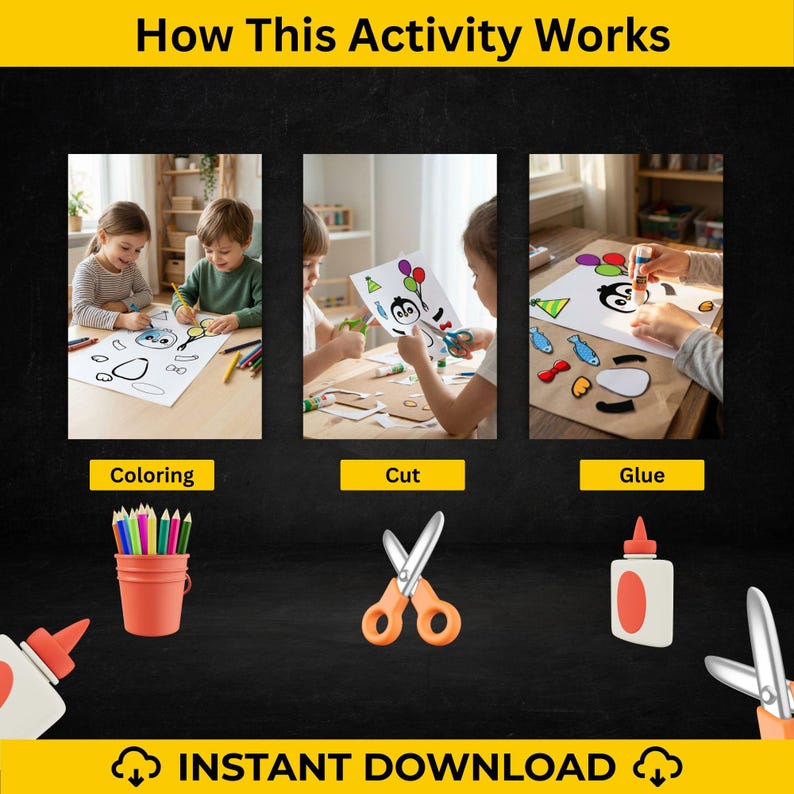 Disguise Turkey Penguin Template Disguise, Craft for Kids, School ...