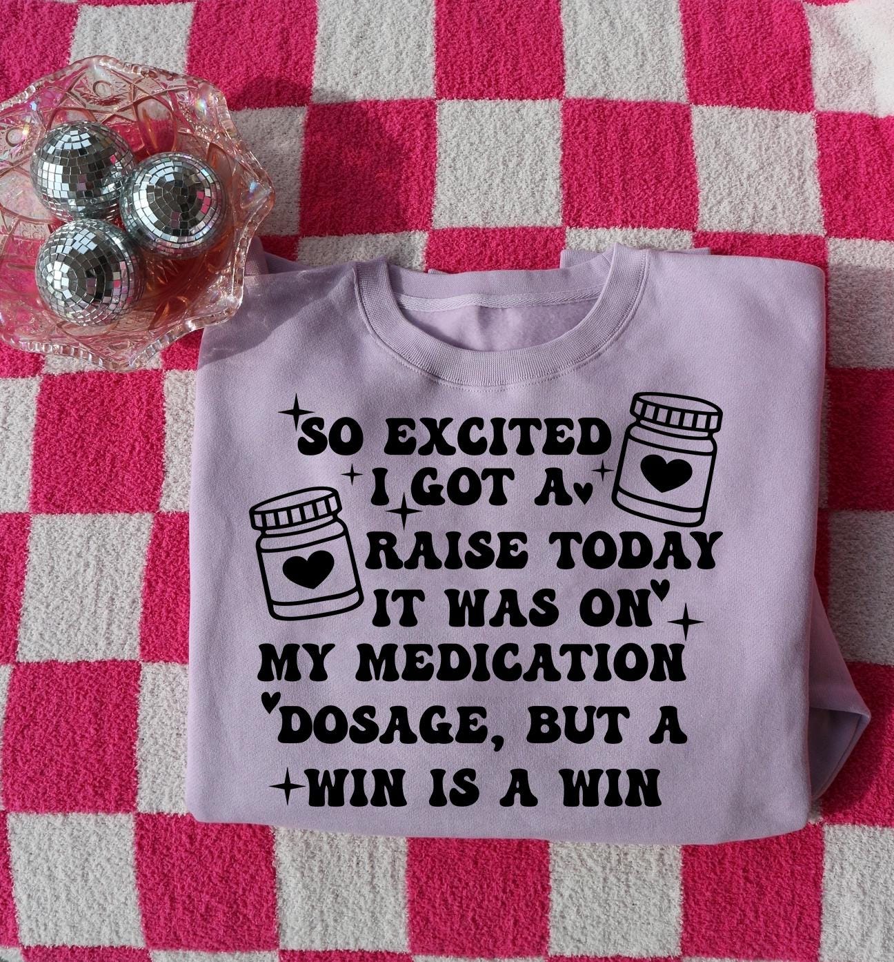 So Excited I Got A Raise Today PNG SVG | Funny Mental Health ...