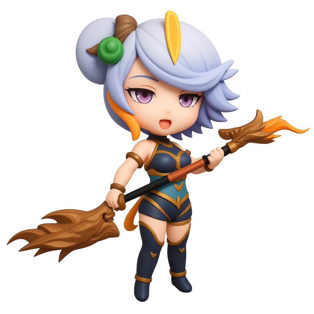 Lux – League of Legends 3D Print STL File | Lux Figurine | Gaming ...
