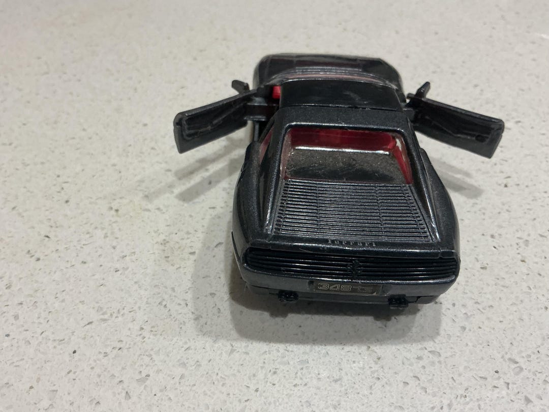 Vintage Model Car Maisto Shell Ferrari 348ts 1:38 Shell Collezione Collection, - Etsy