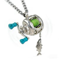 String Barrel Reel, Hand Fishing Reel, Hiking Fishing Reel, Travel ...
