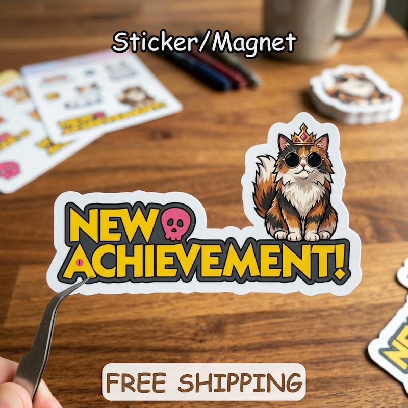 Carl New Achievement Decal - Etsy