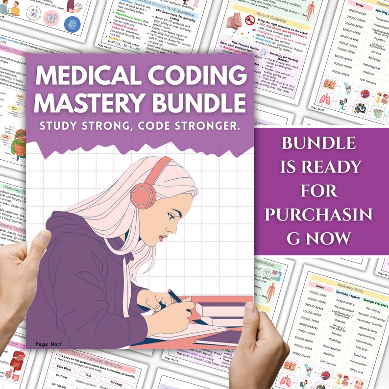 Medical Coding Reference Book | ICD-10 & CPT Codes | Anatomy Medical ...