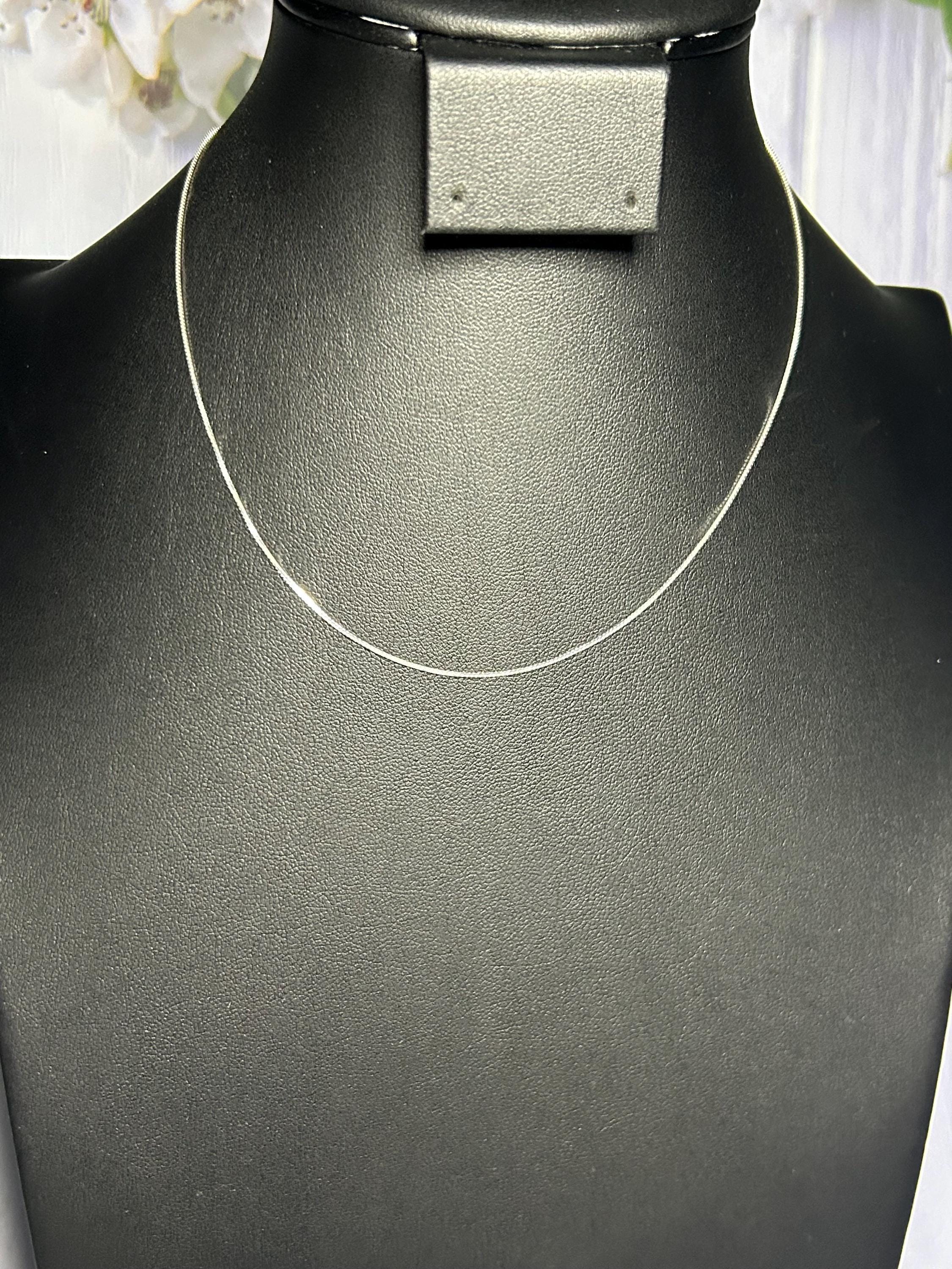 Thin Sterling Silver Chain Necklace: Handmade Jewelry From Mexico - Etsy