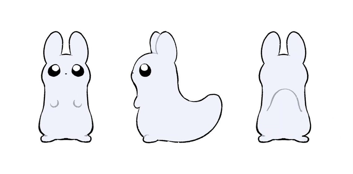 Slugcat Plushie Sewing Pattern | Kawaii Kitten DIY (digital Download A4 ...
