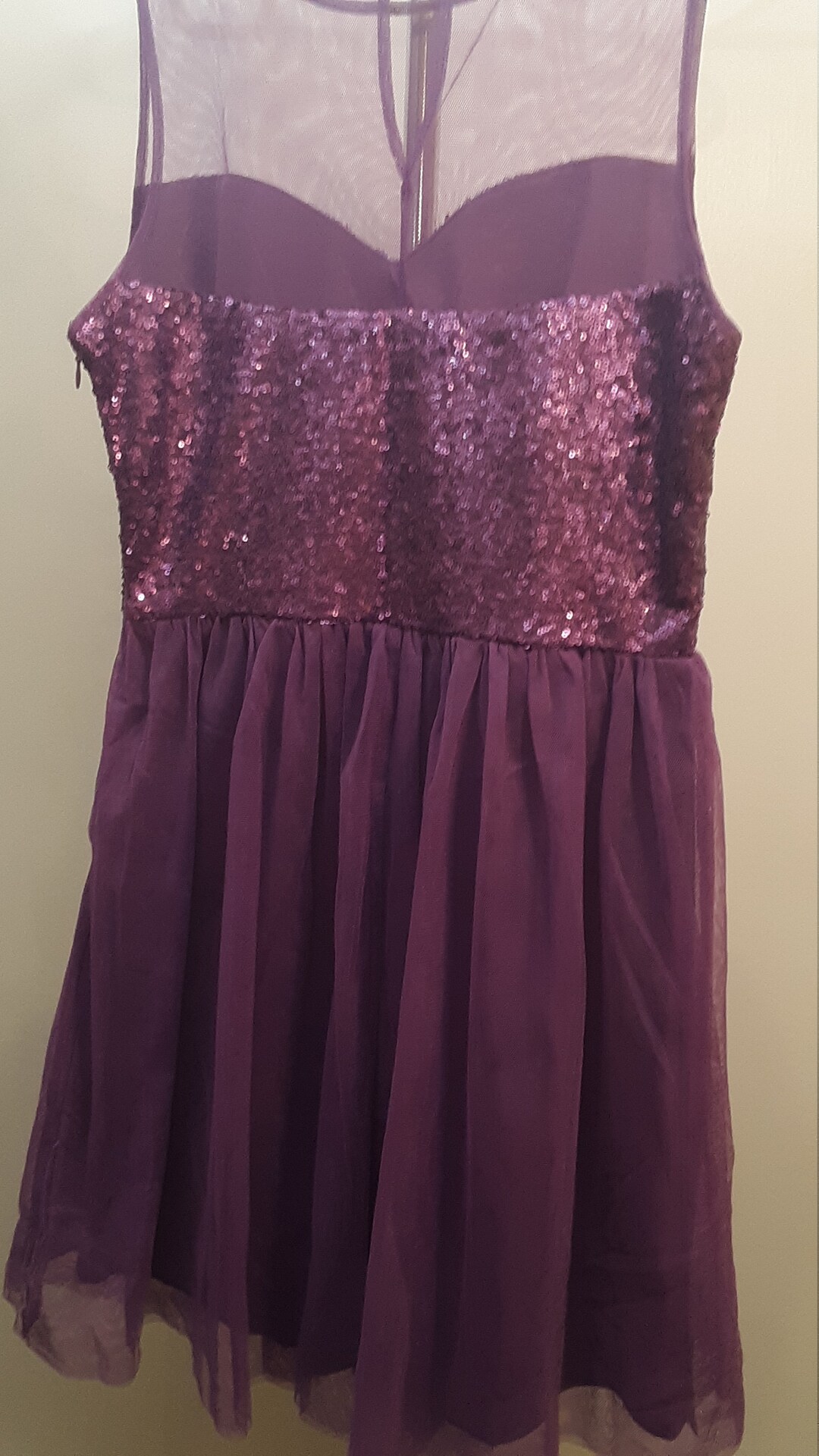 Taylor Swift Eras Tour//purple FAIRY Sequin Tulle Mini DRESS/ Perfect ...