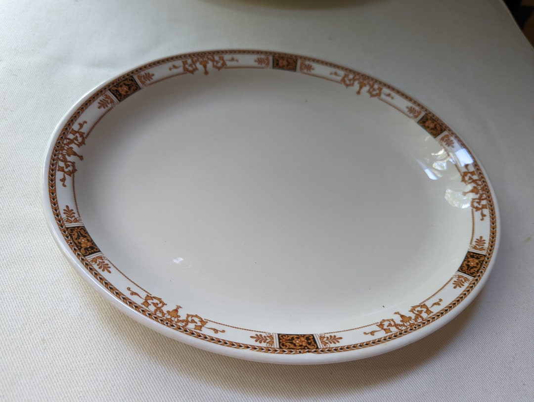Vintage WEBSTER Pattern, Oval Platter/restaurant Ware by Syracuse China ...