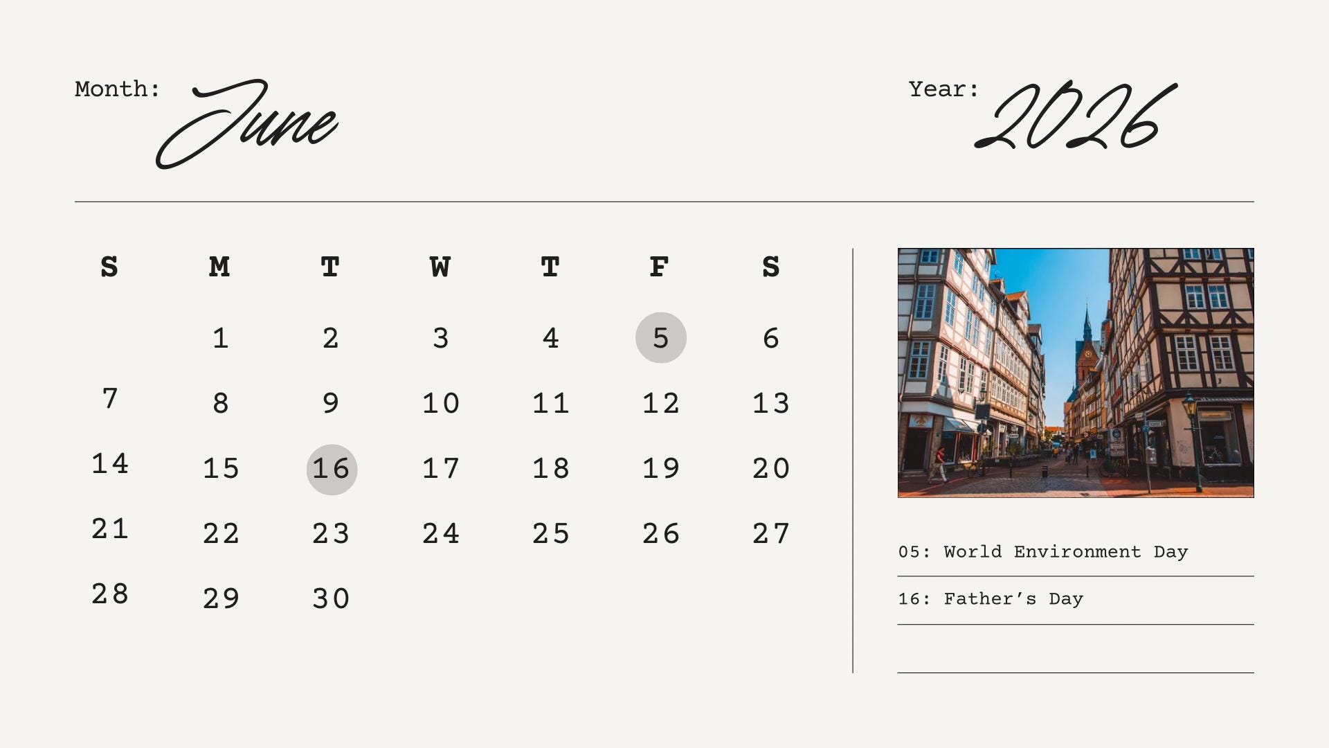 2026 Minimalist Beige Calendar: Simple Printable (PDF Download) - Etsy