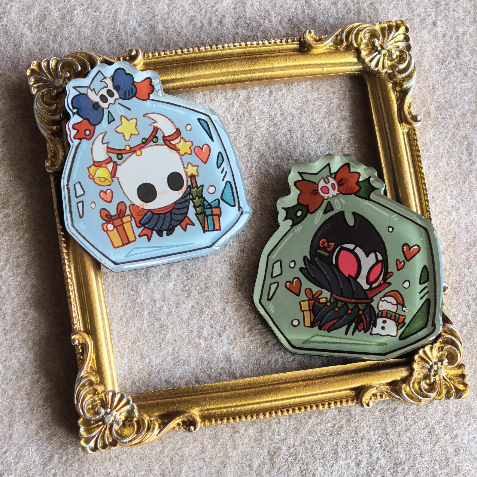 Hollow Knight Silksong Acrylic Fridge Magnet Hornet Lace the Knight ...